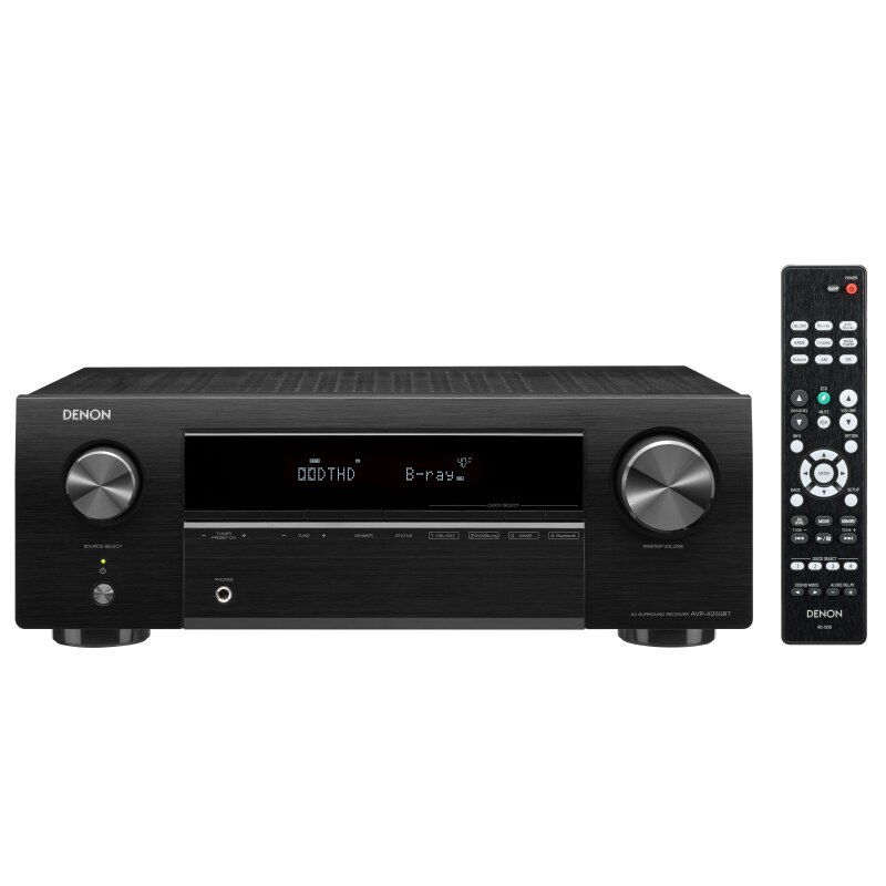 Denon | 5.1 Channel 4K Video with Bluetooth AV Surround Receiver ...
