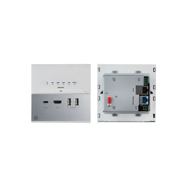 Kramer | 4K60 4:4:4 USB C Wall plate Receiver over PoE Long Reach UK ...