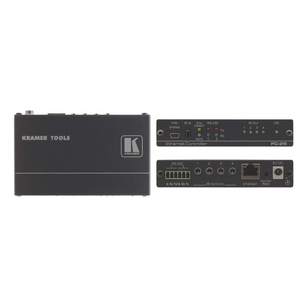Kramer | 6-port Serial and IR PoE Control Gateway | Westan