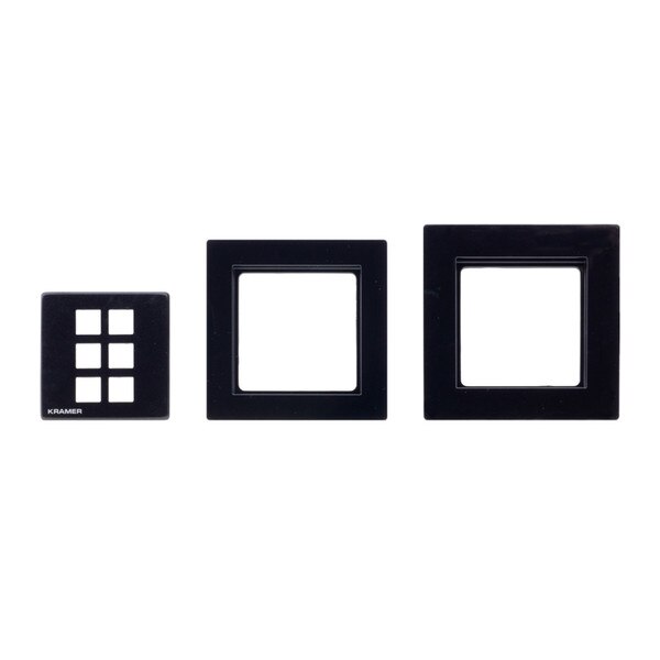 Kramer | RC-206/RC-306 EU & UK-size Black Panel Set | Westan